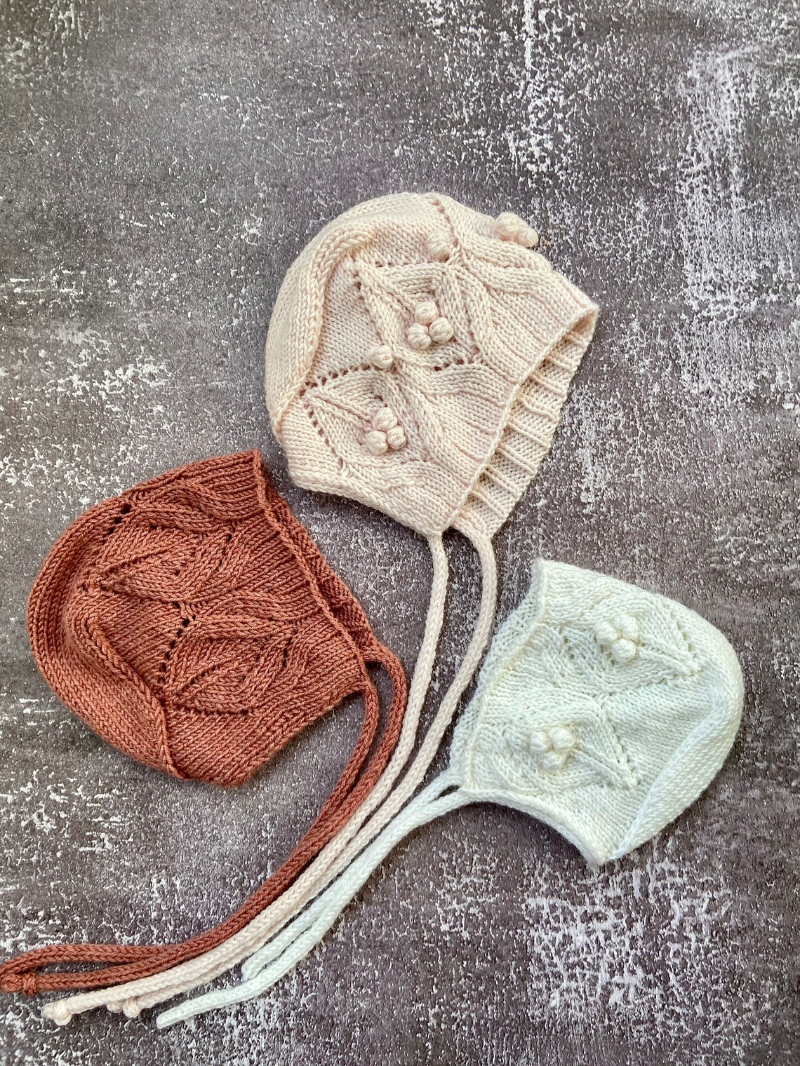 Bonnet Nelly, PDF Knitting Pattern, Knitting, PDF Download, Baby Hat ...