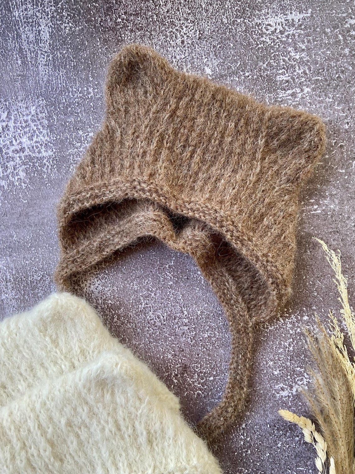 Bonnet Teddy Chunky, PDF Pattern, Knitting Pattern, Handmade, Wooly Hat ...