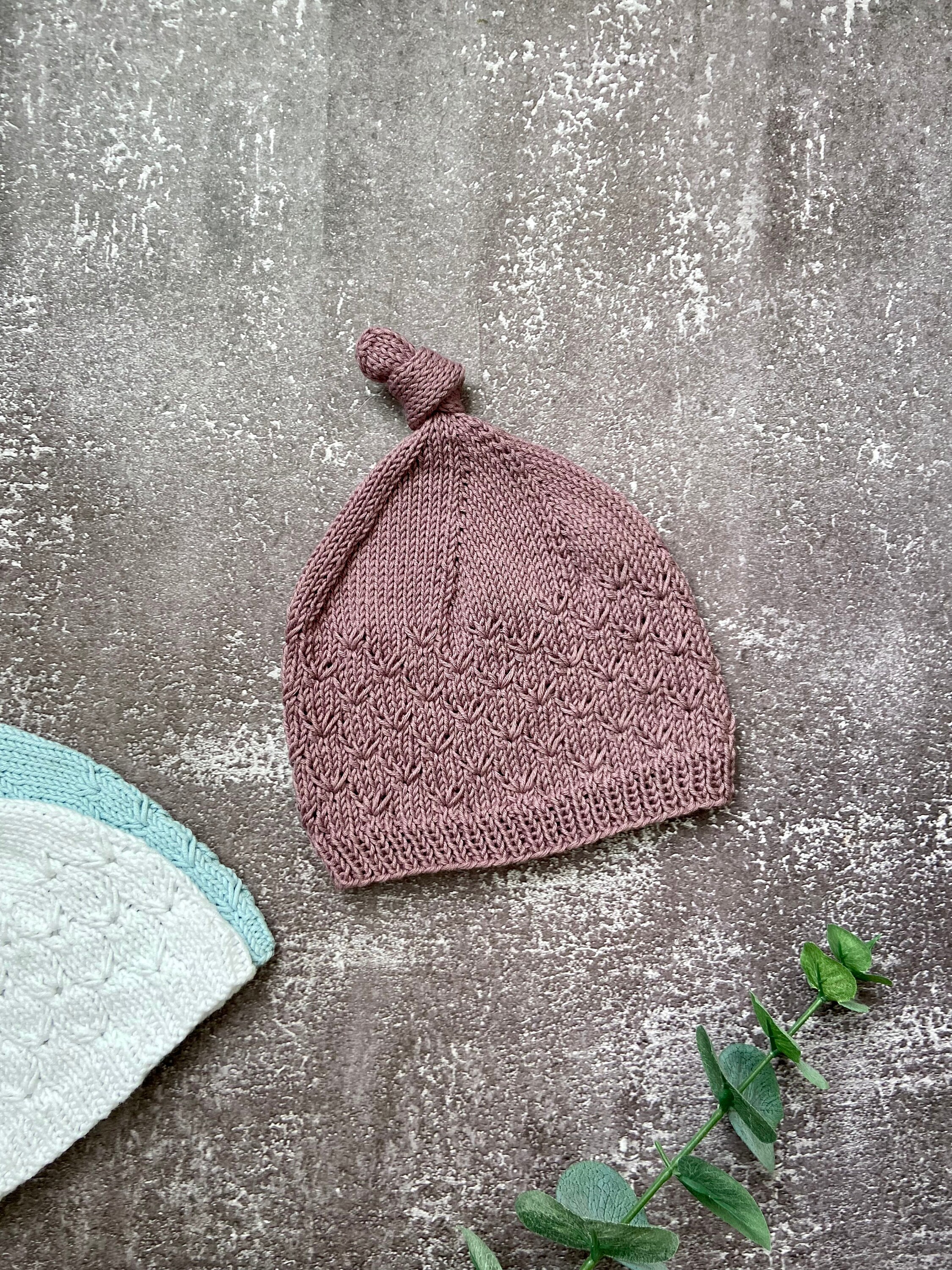 Flower Hat, Knitting Pattern, Pdf Pattern, Handmade, Gift, Hat, Baby ...