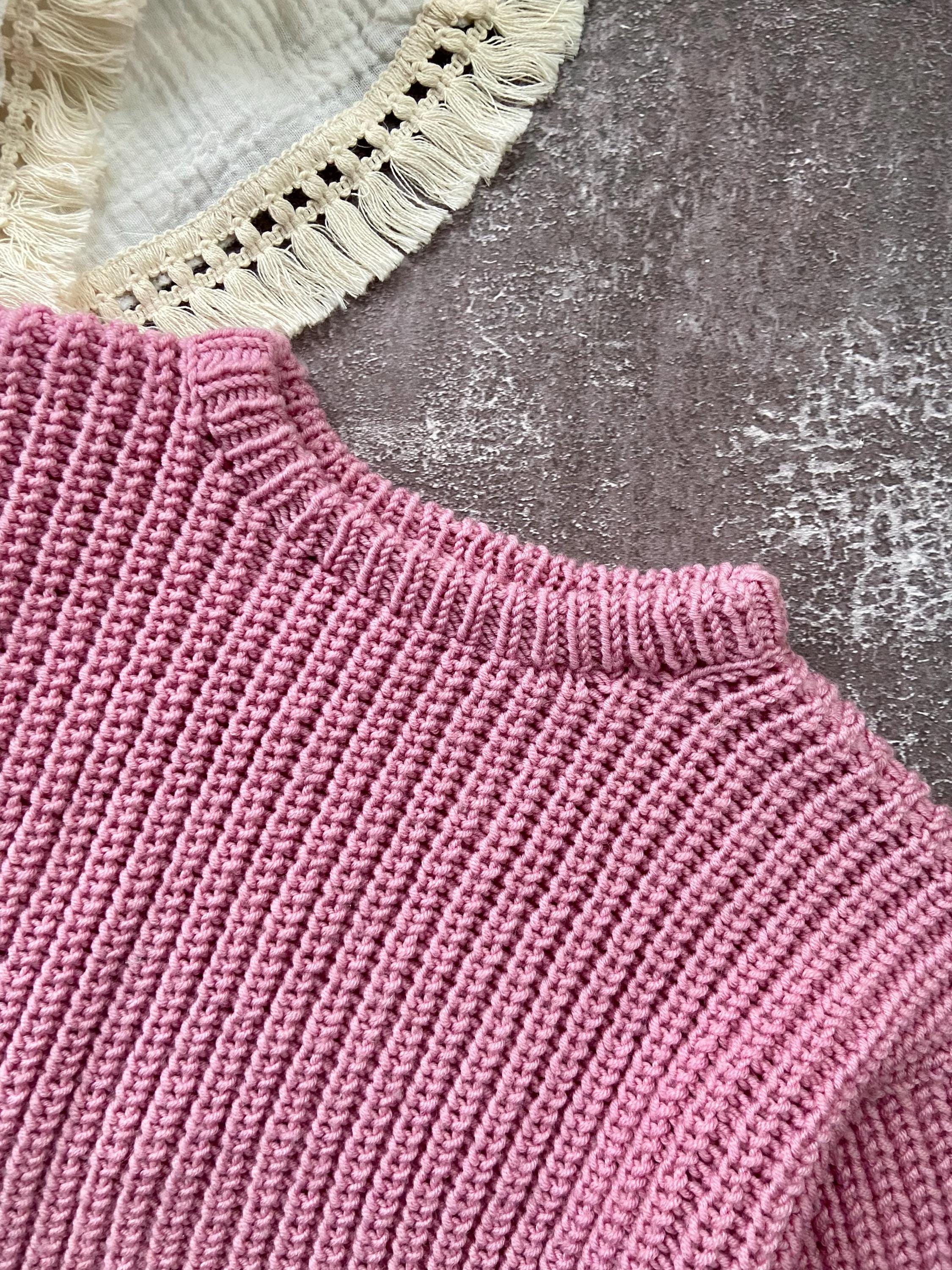 Jumper Daisy, Knitting Pattern, PDF Knitting Pattern, Handmade, Jumper ...