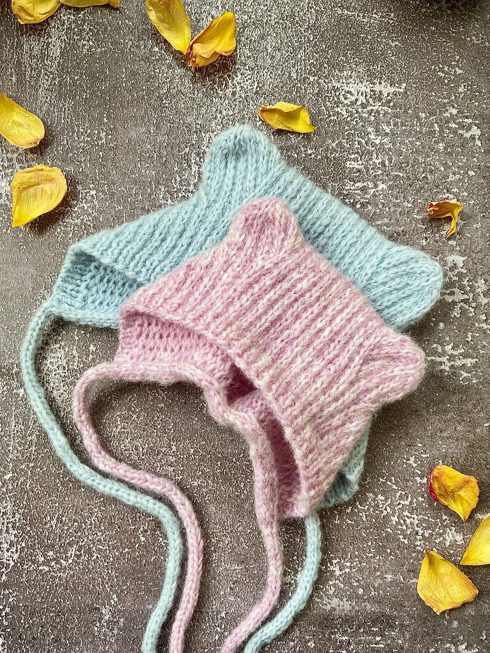 Bonnet Teddy, Knitting Pattern, Baby Bonnet Knitting Pattern, PDF ...