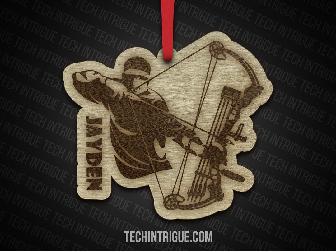 Crossbow Archery - Custom Made Christmas Ornament - Archery Expert ...