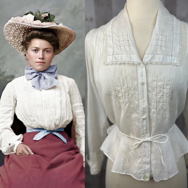 Edwardian Blouse - Etsy
