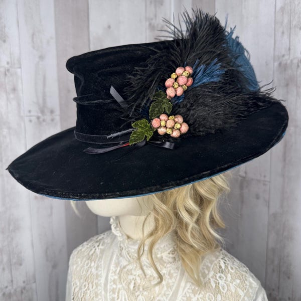 Edwardian Hat - Etsy