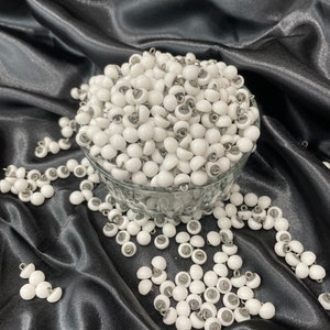 1900s True Edwardian Milk Glass Buttons-shank Boot Buttons-perfect for ...