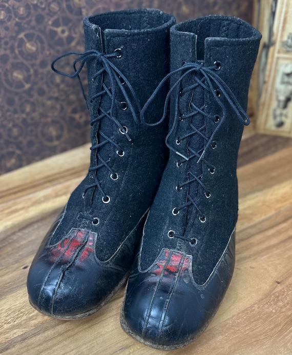 1920s Mens Work Boots