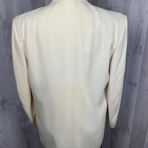 True Antique White Tuxedo Jacket Button Closure Pockets Unisex Mens ...