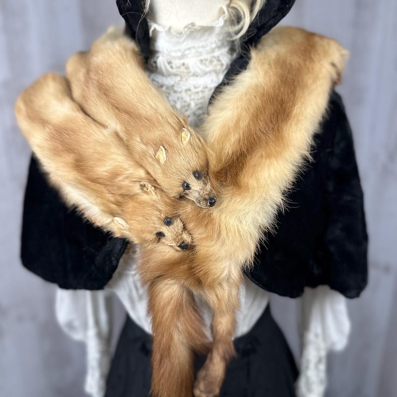 Fur Stole - Etsy