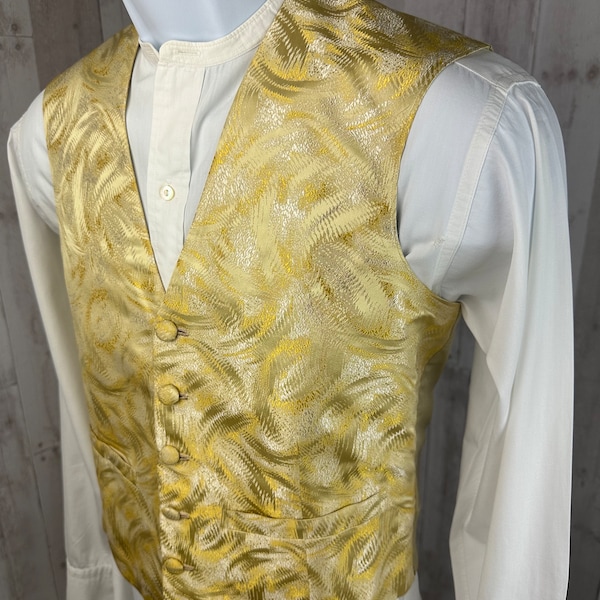 Gold Vest - Etsy