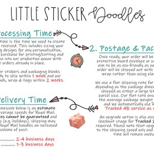 Address Stickers Customised With Your Details, Personalised RSVP ...