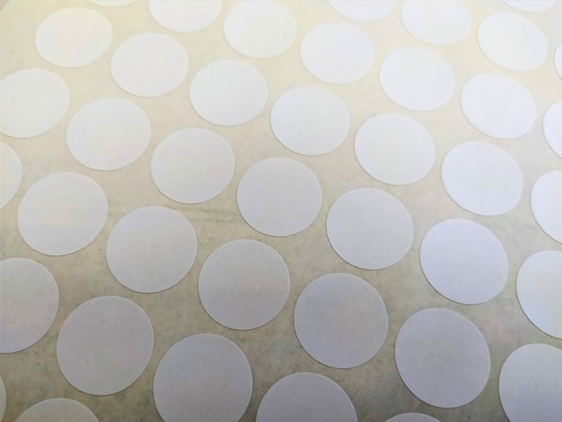 Blank White Sticker Seals Belly Band Seals Packaging & - Etsy