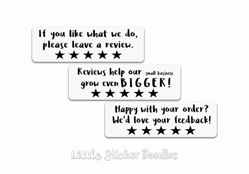 Please leave a review stickers we'd love your feedback | Etsy