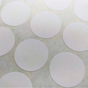 Blank White Sticker Seals, Belly Band Seals, Packaging & Envelope ...