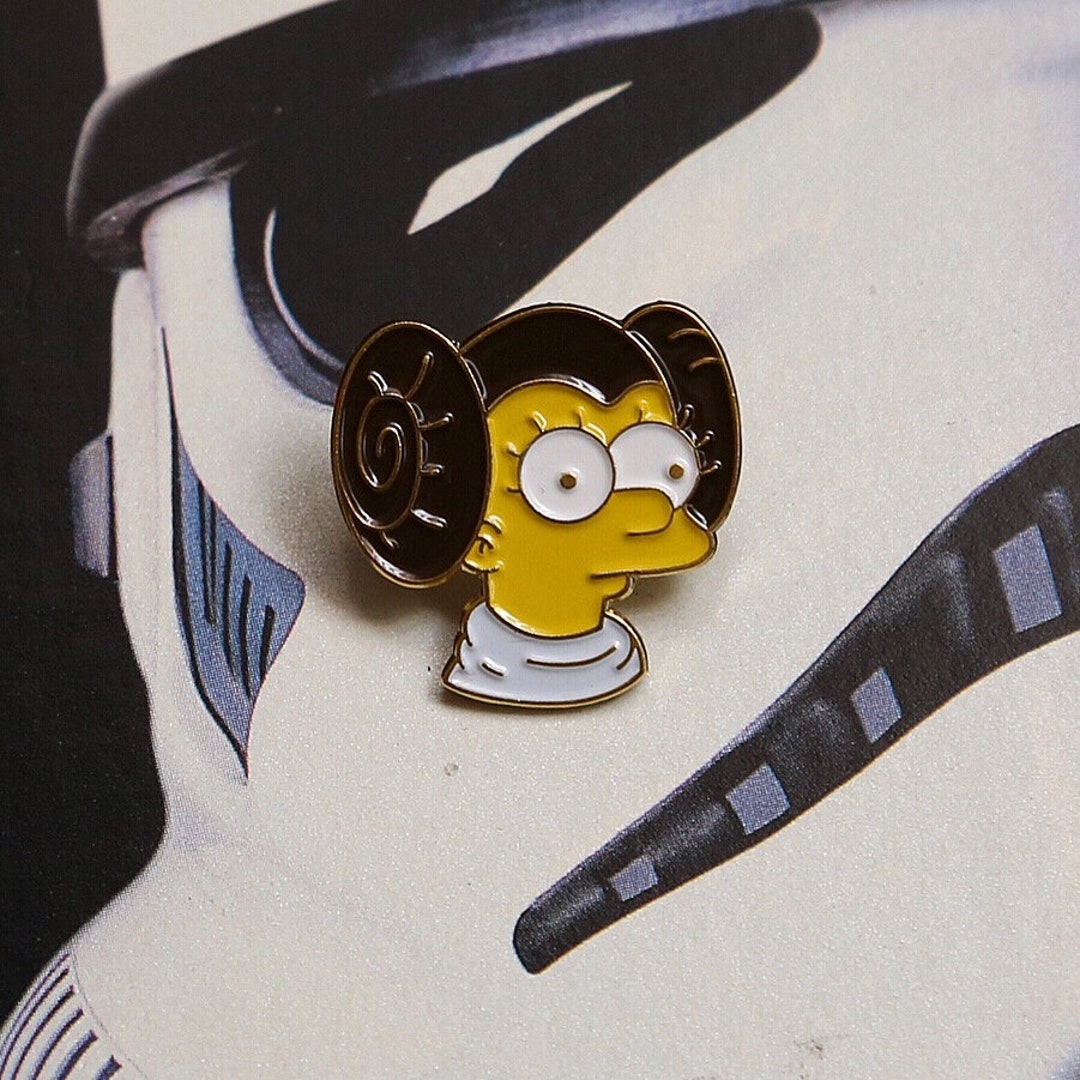 Lisa Simpson Pin Enamel - Etsy