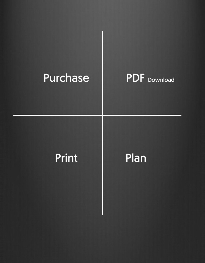 Monthly Blank Calendar Printable 8.5 X 11 Calendar Undated - Etsy