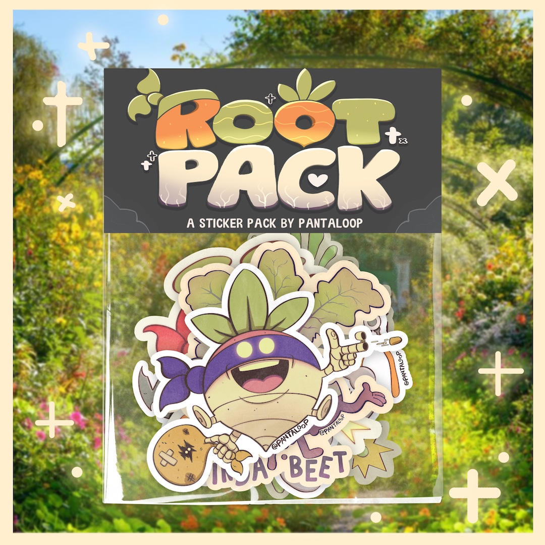 Root~pack STICKER PACK - Etsy
