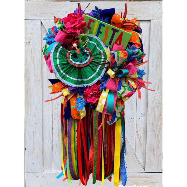 Fiesta Wreath - Etsy