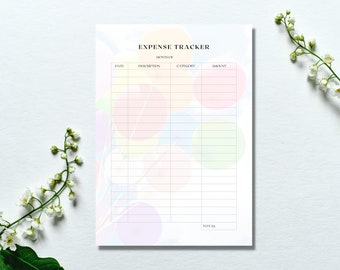 BALLOON INVENTORY TRACKER Template, Balloon Invoice, Event Decor ...