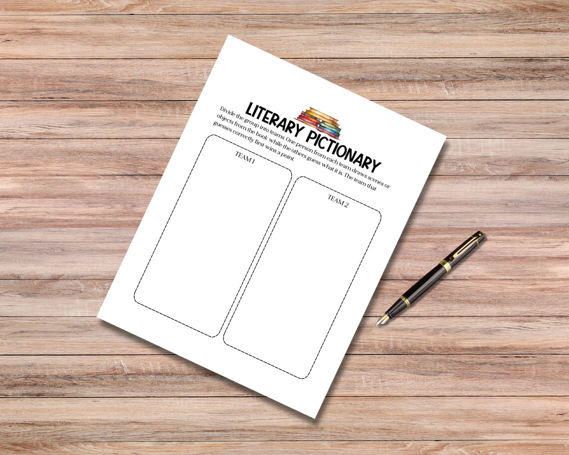 Book Club Game Ideas Book Club Activities Reading Group Activity PDF - Etsy