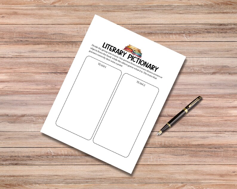 Book Club Game Ideas| Book Club Activities| Reading Group Activity| PDF ...