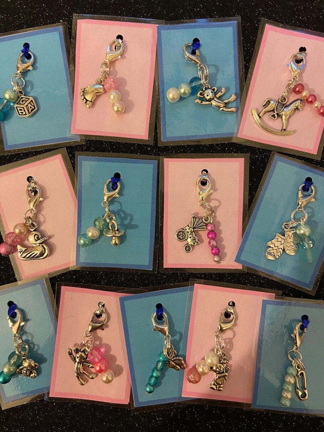 Baby Zip Charms Gender Reveal Baby Shower Cracker Gift - Etsy