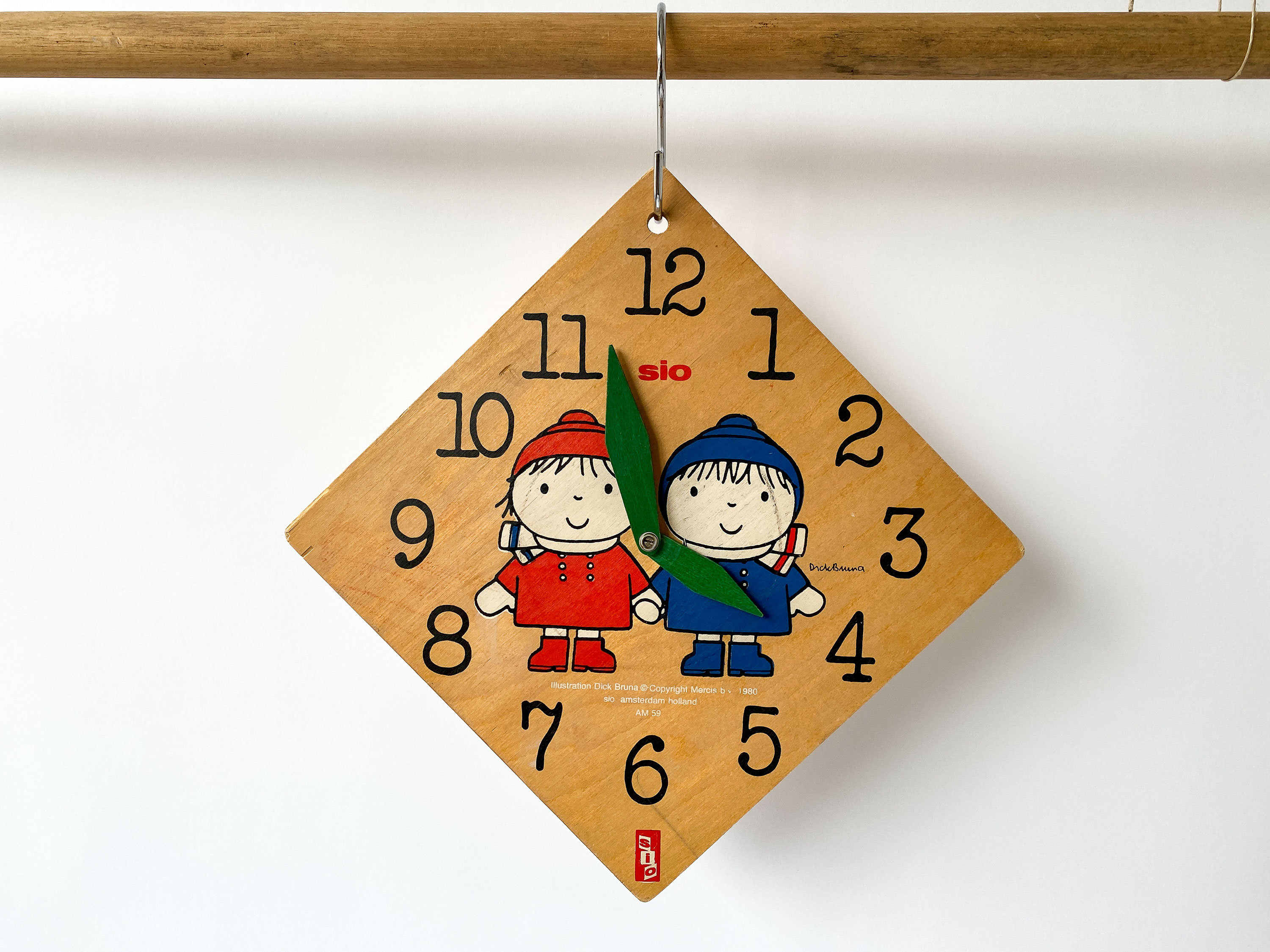 Christmas Kids Toy,vintage Miffy Toy Clock,reloj De Juguete Miffy ...