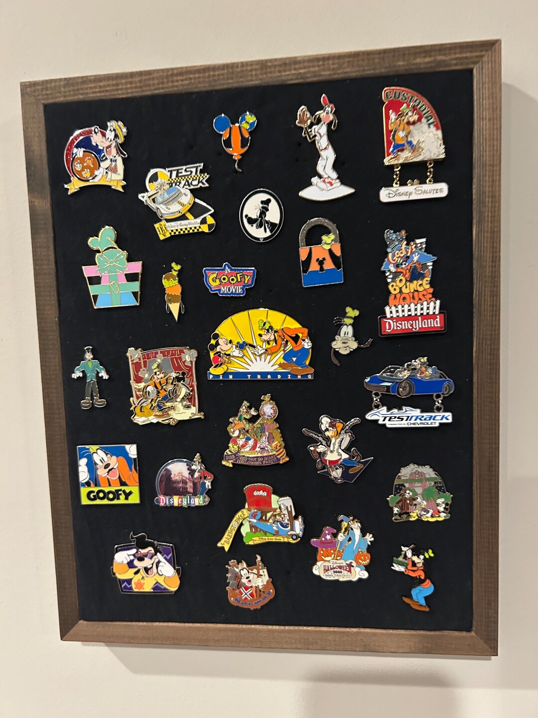 Wooden Frame Pin Board Display - Etsy