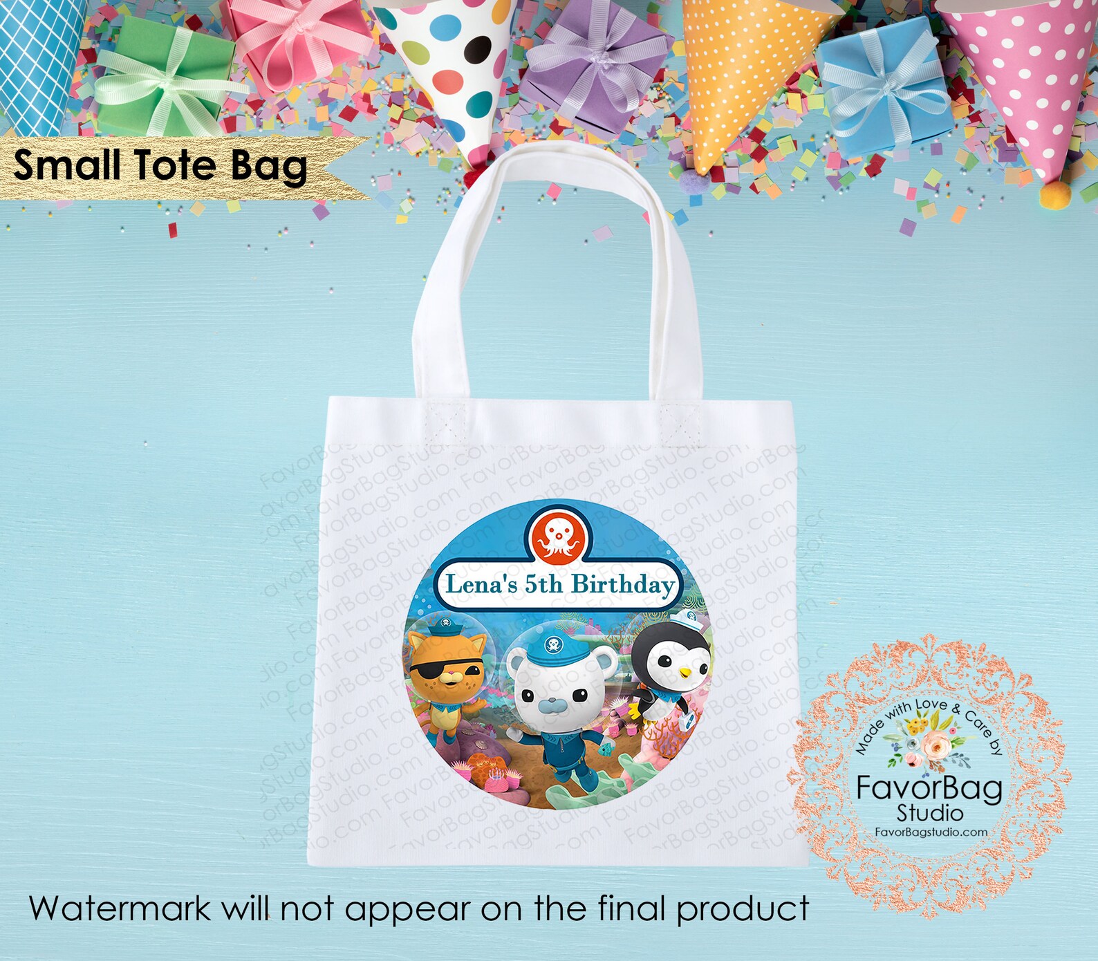 Octonauts Favor Bags-birthday Favor Bags-octonauts Party Supply-kids ...