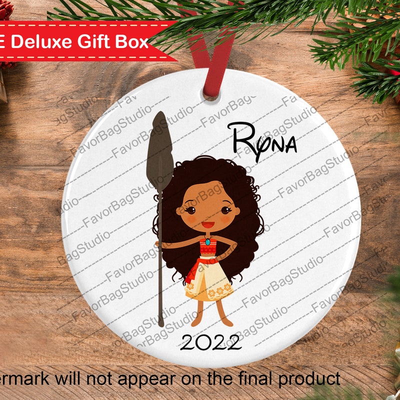 Moana Christmas Ornaments - Etsy