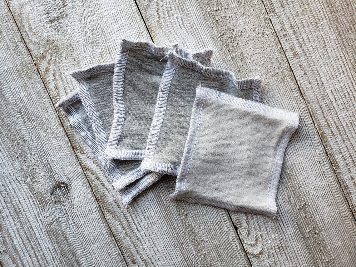 Reusable Cotton Face Pads 5-pack - Etsy