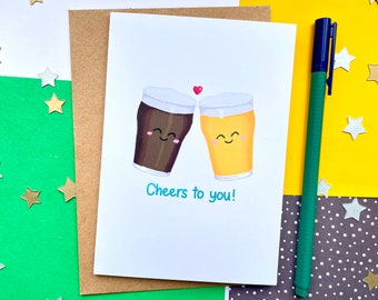 Beer Thank You Card | Etsy