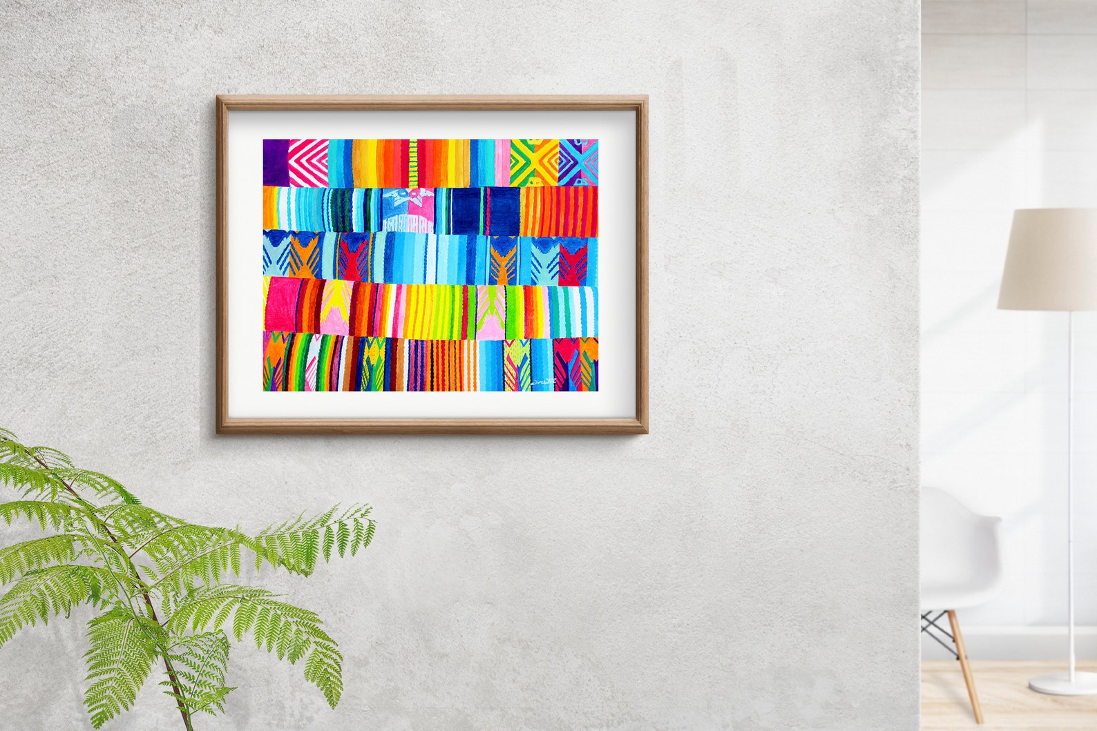 Indigenous Art Print Latin America Painting Hispanic Folk - Etsy