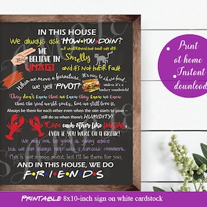 Friends TV Show / in This / House / Home / Theme / Bridal Shower ...