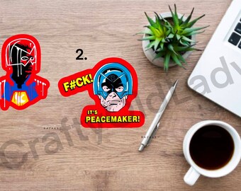 Peacemaker Stickers - Etsy