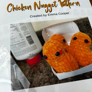 Crochet Chicken Nugget Kit! Make Your Own Nugget! - Etsy