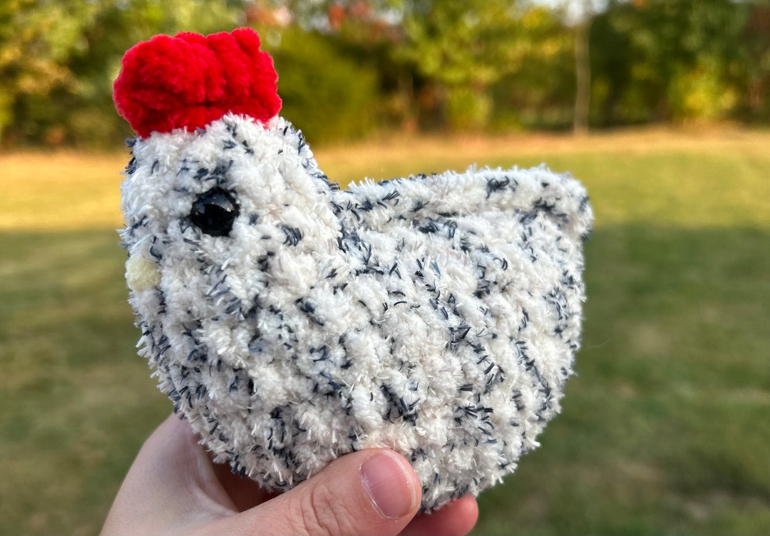 PATTERN || Crochet Chicken Plushie - Etsy