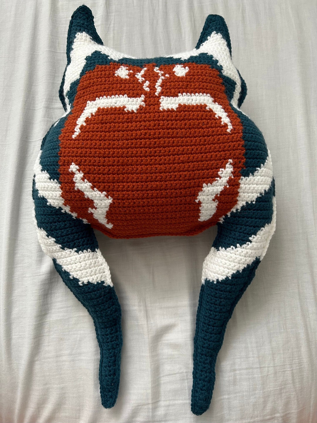 PATTERN || Ahsoka Pillow Crochet Pattern - Etsy