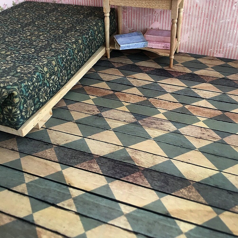 Miniature Wood Floor - Etsy