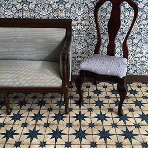 Dollhouse Floor Tile 1:12 Scale Miniature - Size 8.5"x11" and 11"x17 ...