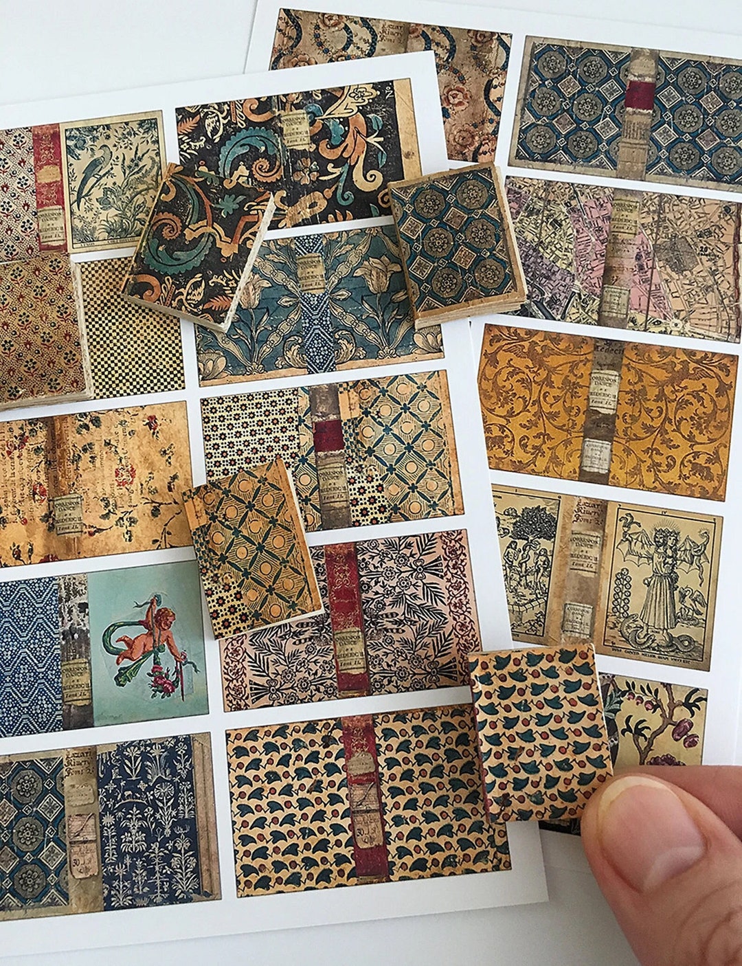 Dollhouse Miniature Books Covers 1/12 Scale and Half Scale DIGITAL ...