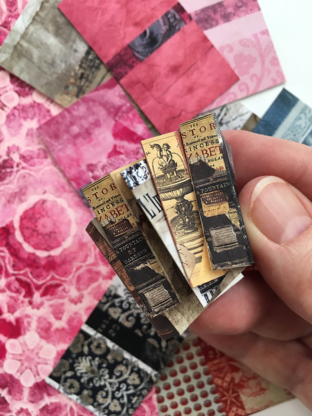 Miniature 1:12 Scale Book Covers - Bohemian Printable - DIGITAL ...