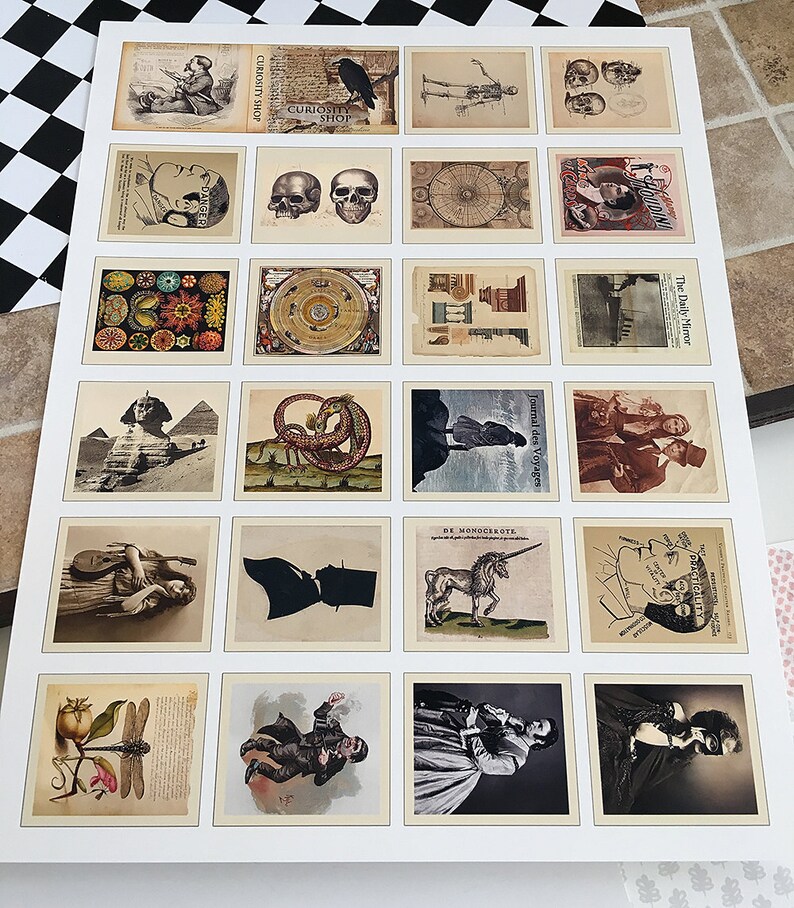 Dollhouse Miniature Curiosity Journal Printable DIGITAL - Etsy