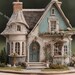 Dollhouse Miniatures Wallpaper 1:12 Scale 5 Files Diorama Backdrop ...