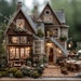 Dollhouse Miniatures Wallpaper 1:12 Scale 5 Files Diorama Backdrop ...