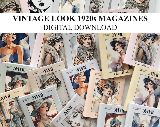 1:24 SCALE - Printable Miniature Magazine Covers #1 - 28 Covers in PDF ...