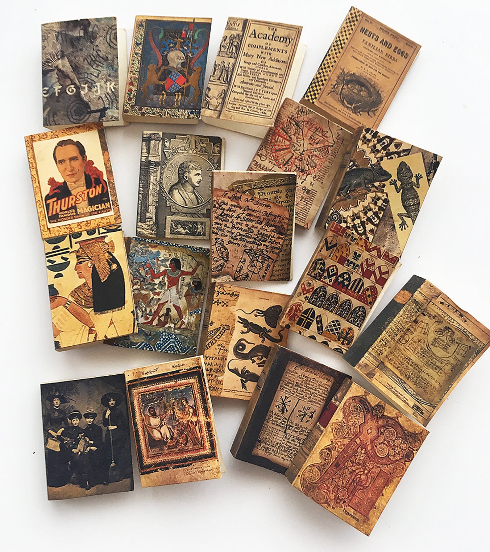 Dollhouse Miniature Books 1/12 and Half Scale DIGITAL DOWNLOAD - Etsy