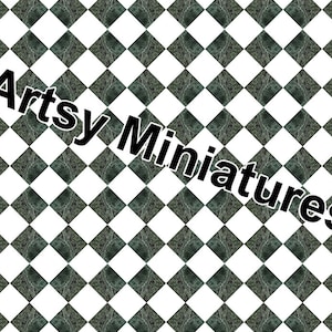 Dollhouse Floor 1:12 Scale Miniature Flooring Printable Instant ...