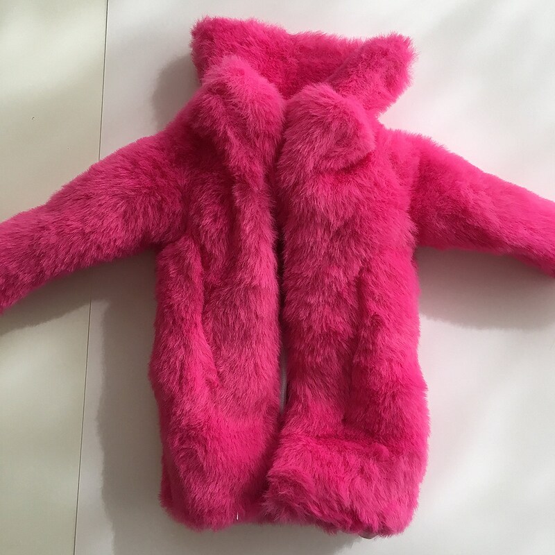 Pink Fur Coat - Etsy