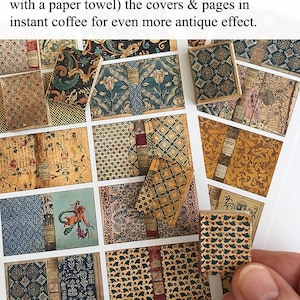 Dollhouse Miniature Books Covers 1/12 Scale and Half Scale DIGITAL ...