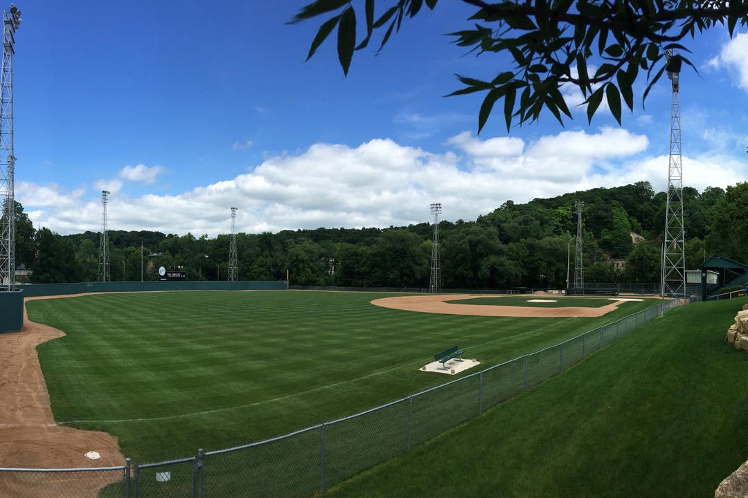 Mini Met Ballpark Jordan Minnesota Town Ball Baseball Panoramic Digital ...